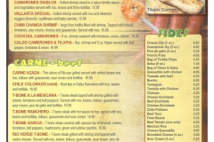 Menu – Rio Verde
